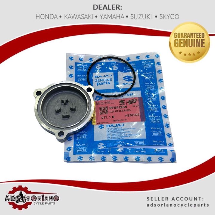 CT150 CT125 CAP OIL FILTER WITH ORING PF541254 | Lazada PH