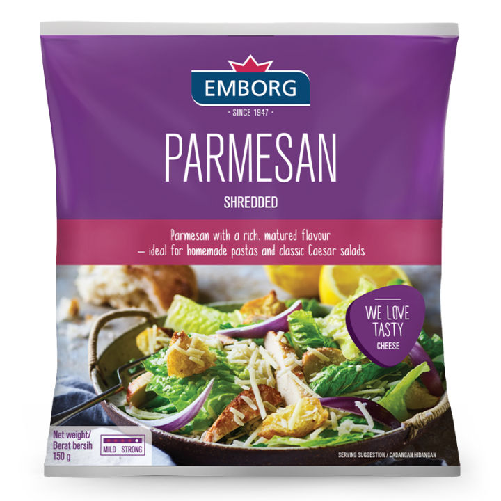 Emborg Parmesan Shredded Cheese 150g | Lazada PH