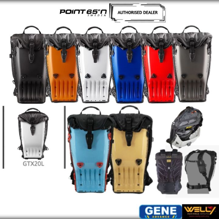 Point 65 Sweden Boblbee GTX 20L / GTX 25L Hardshell Riding Backpack 100 ...