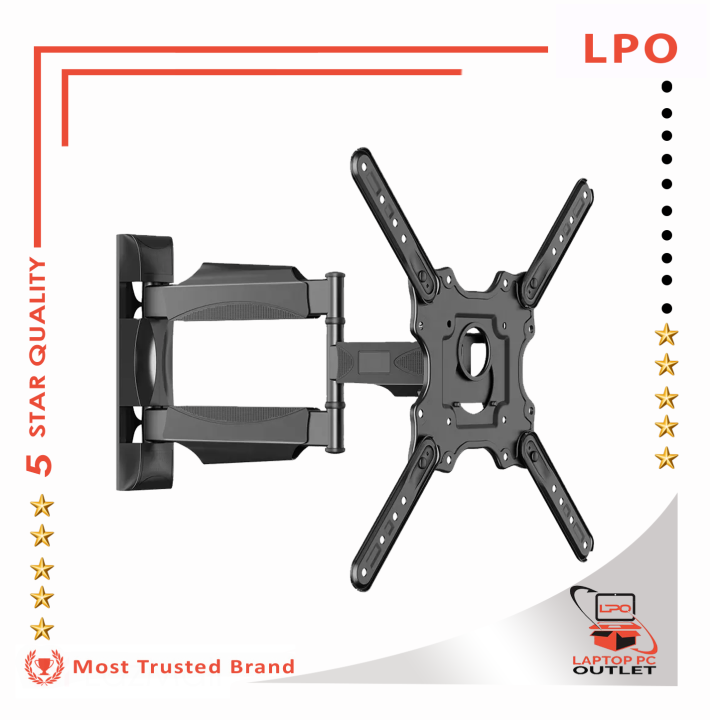 LPO TV Wall Mount Swivel and Tilt Bracket P4 | Fits for 32 - 55 inch ...