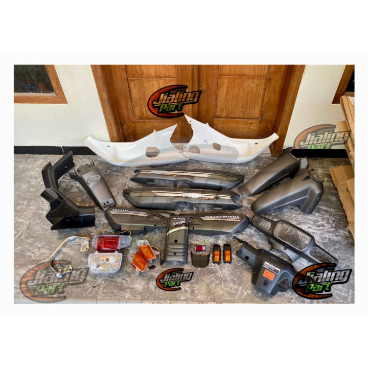 promo paket lengkap cover body honda astrea grand bulus cover body ...