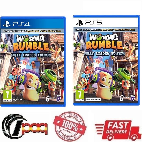 PS4 / PS5 Worms Rumble (R2)(English/Chinese) | Lazada