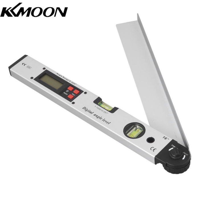 KKmoon 16-inch 225-degree Digital Angle Level LCD Electric Protractor ...