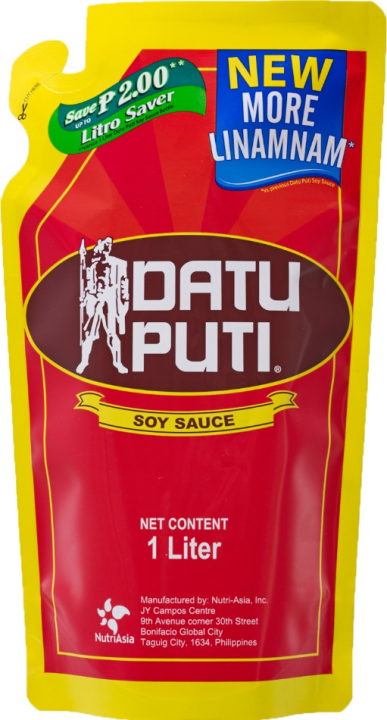 Datu Puti Soy Sauce Litro Saver 1L | Lazada PH