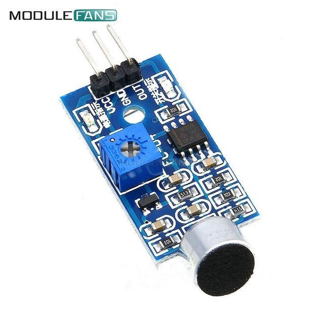 2pcs Microphone Sensor High Sensitivity Sound Detecte Voice Switch Detect Module For Arduino 3