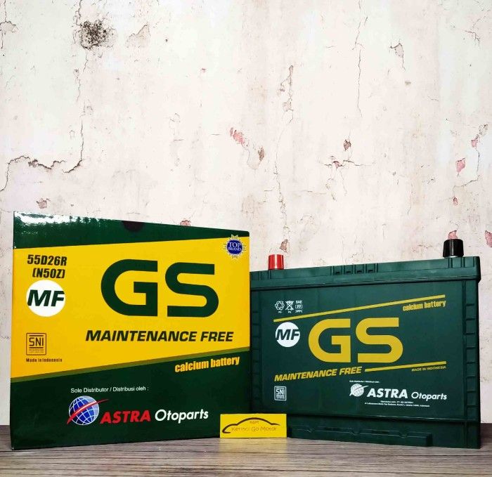 AKI GS ASTRA MF N50Z ACCU AKI GS MF KERING KIJANG GRAND NEW DYNA ...