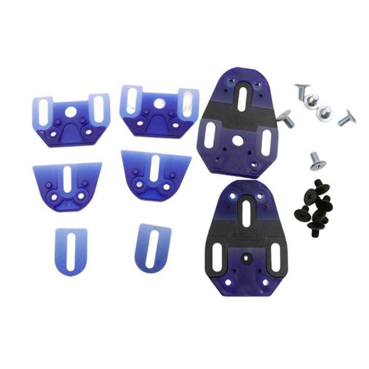 Bicycle Pedal Lock Splint Road Bike 3-Hole Lock Shoe Buckle 5/6 Degree ...