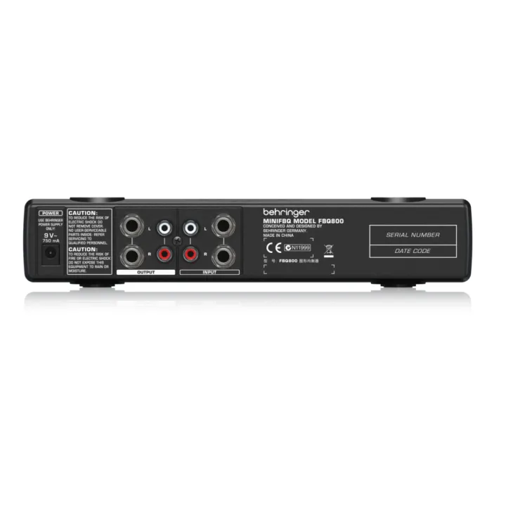 Official Shipment BEHRINGER FBQ800 Ultra-Compact 9-Band Graphic ...