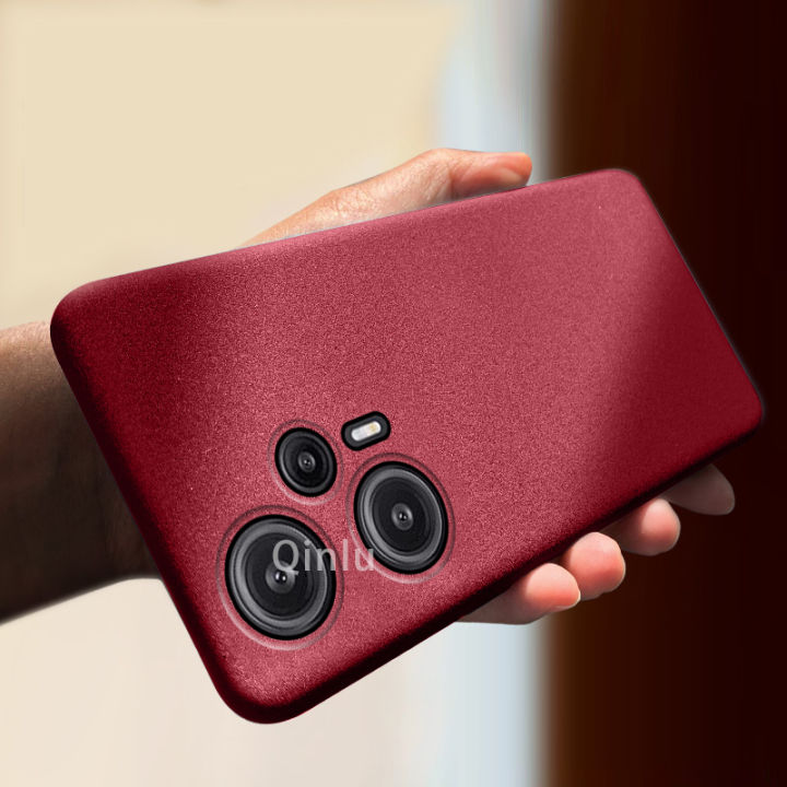 For Xiaomi Poco F5 Soft Sandstone Case Ultra Thin Matte Back Protective ...