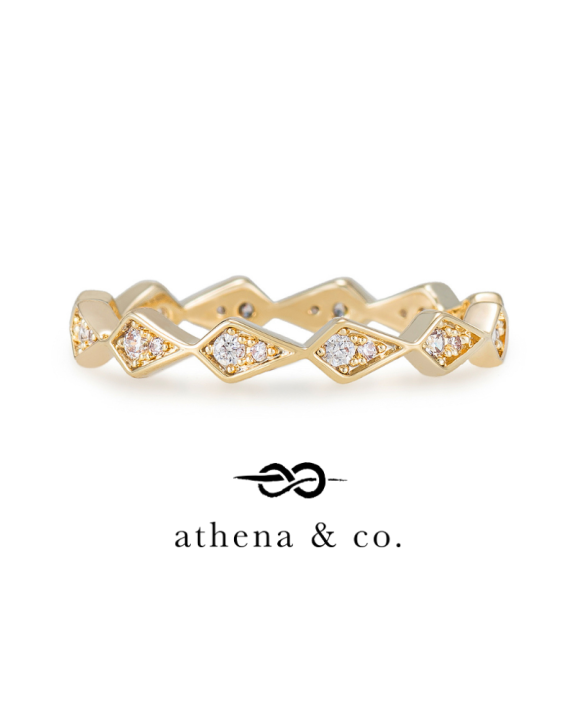 Athena & Co. 18k Gold Plated Haven Ring | Lazada PH
