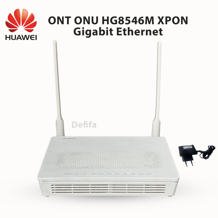Modem FTTH Wifi Wireless Router Huawei HG8546M ONT EPON GPON Mantabs ...