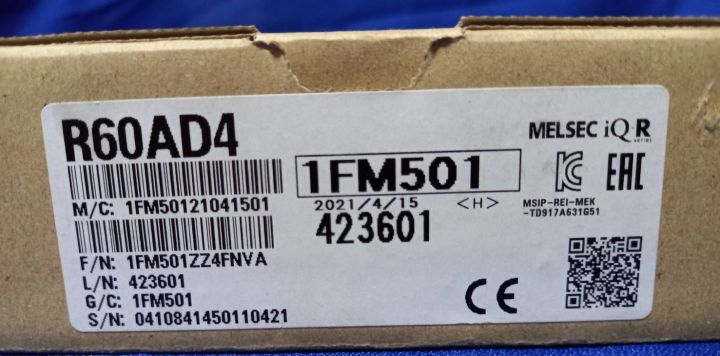 MITSUBISHI R60AD4 MELSEC iQ-R Series Analog Input Module | Lazada.co.th