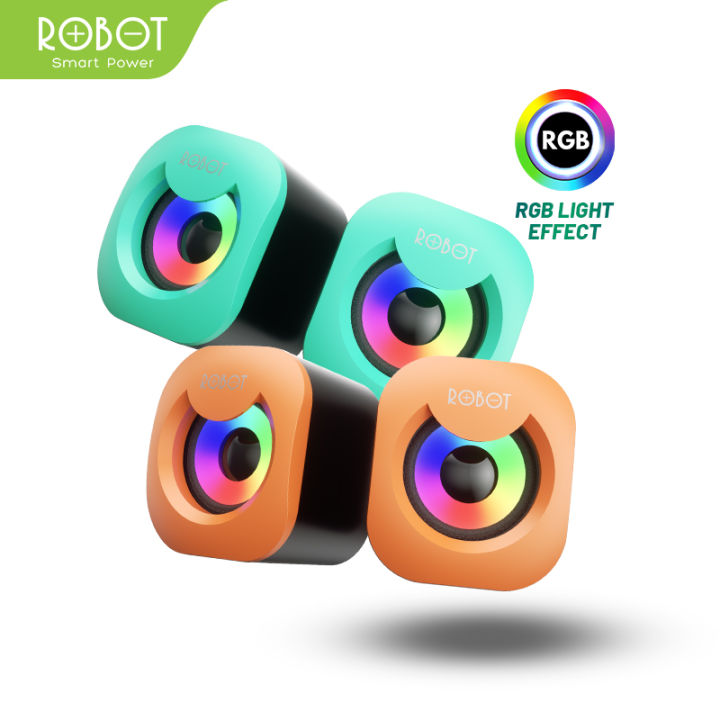 ROBOT Speaker USB RS180 Multimedia Portable / Speaker Music Mini for ...