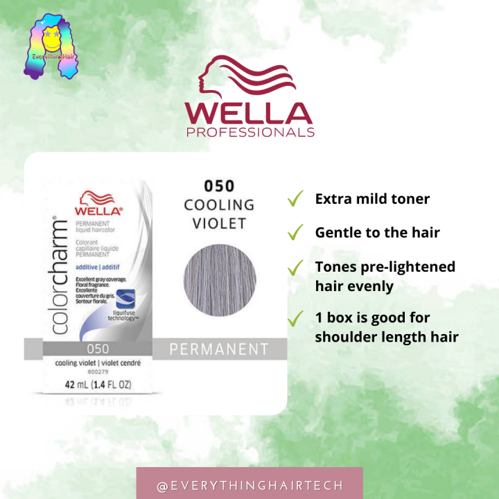 Wella Color Charm 050 Cooling Violet | Lazada PH