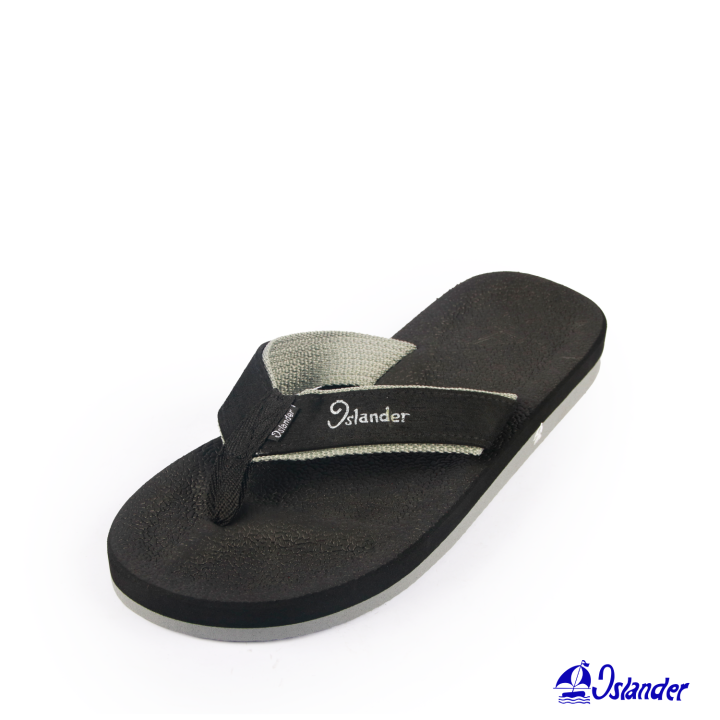 Islander Elite 2BGL (Black/ Gray) - Islander Slippers | Lazada PH