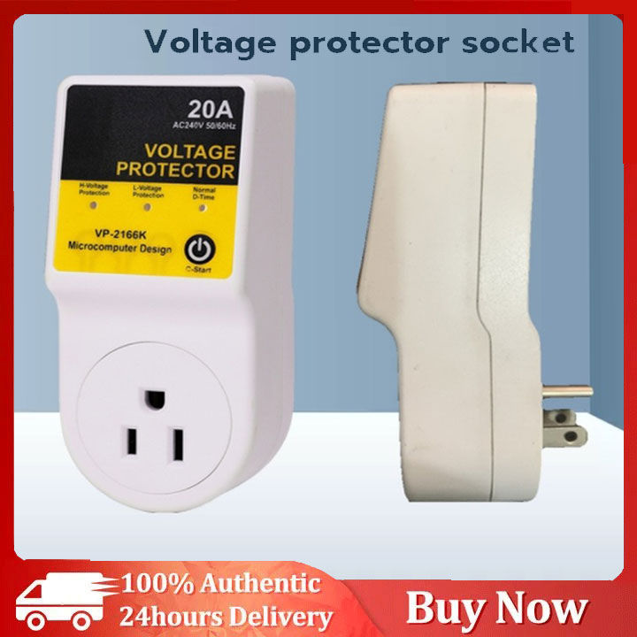 【FAST Delivery】Power On Delay Voltage/Power Surge Protector 3500W 20A ...