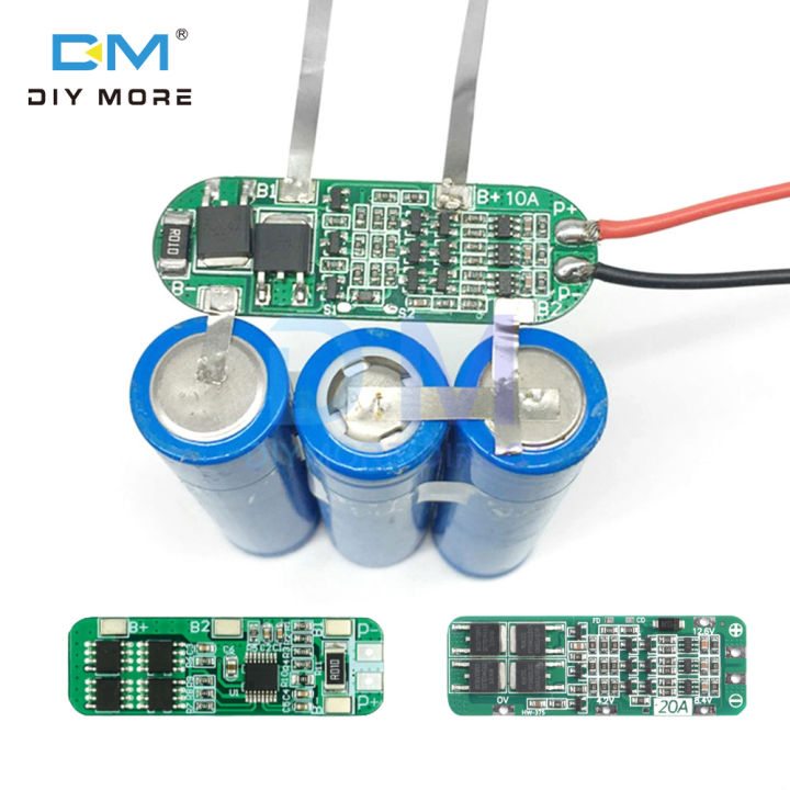 diymore 3s 12.6v 20a/11.1V 12.6V 10A 11 li-ion lithium ba-ttery 18650 charger overload overload ...