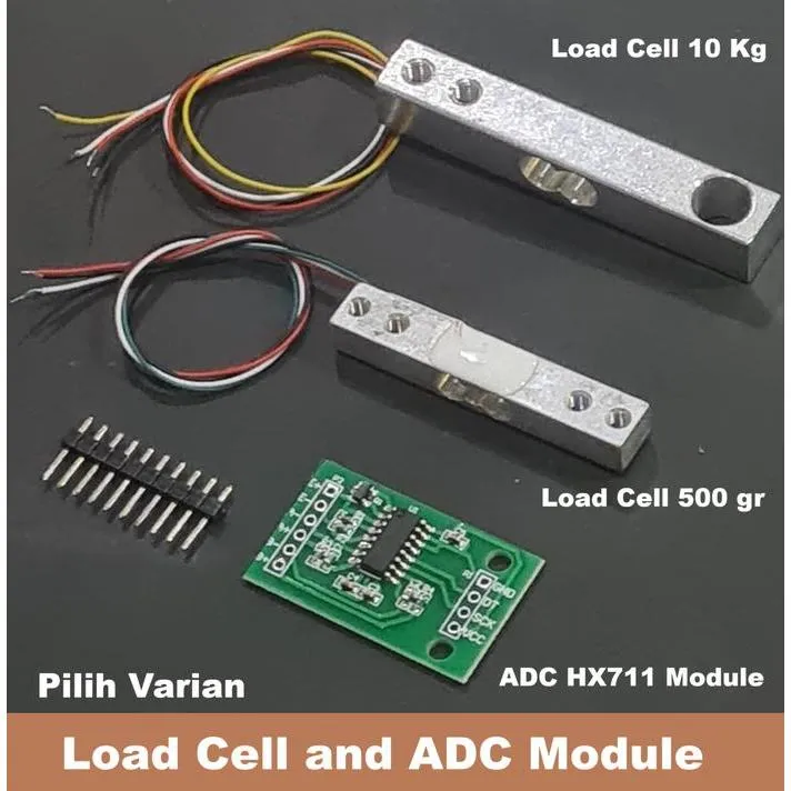 Modul Sensor Berat HX711 HX-711 LoadCell Load Cell Amplifier Module ADC ...