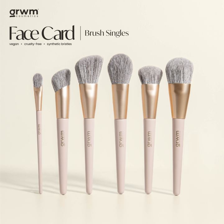 GRWM Cosmetics Face Card Brush Singles Collection | Lazada PH