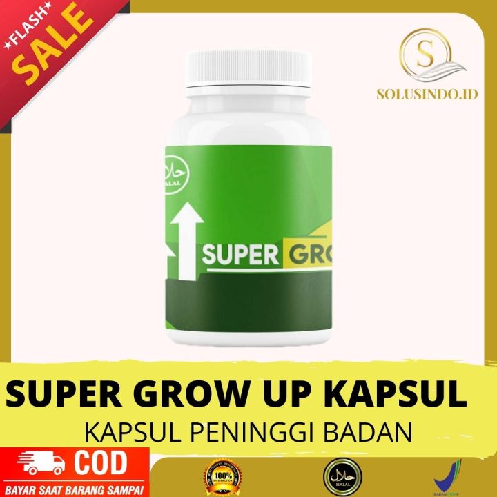 SUPER GROW UP /// peninggi badan BPOM / Peninggi badan instant ...