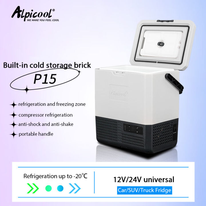 Alpicool P Series Portable Compressor Refrigeration Dual Detachable ...