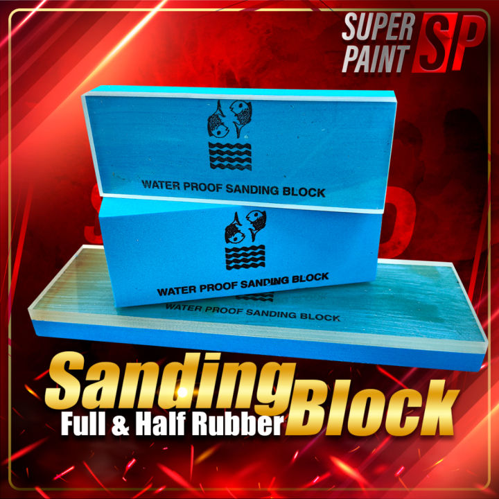 Full & Half Rubber Sanding Block For Hold Sand Paper Waterproof Premium ...