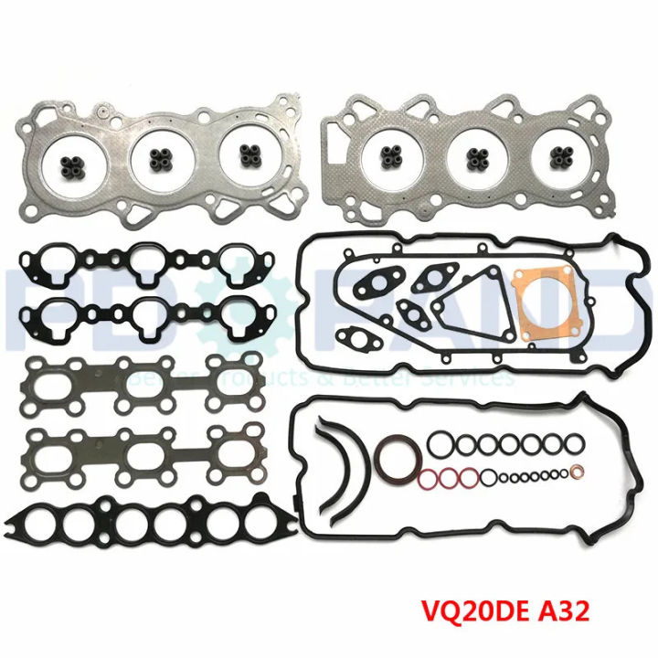 VQ20DE Engine Full Rebuilding Overhaul Gasket Seal Kit For Nissan Maxima QX A32 A33 CEFIRO ...