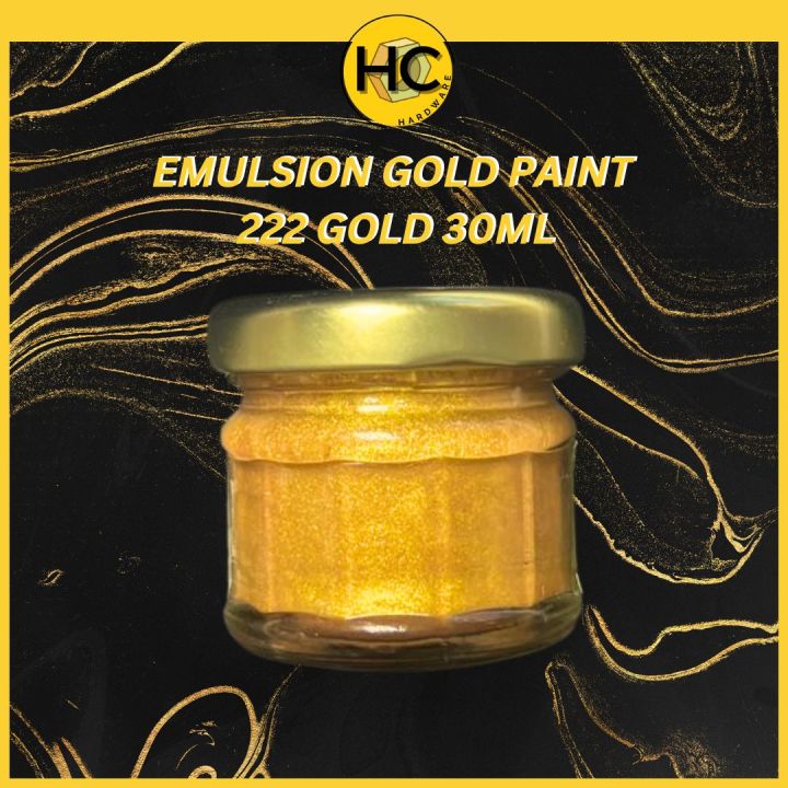 💥READY STOCK💥 (30gm) 24K Rome Gold Paint Water Based Gold Color ...