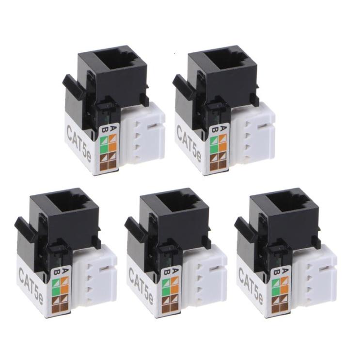 CAT5E Straight Through Network Module RJ45 Connector Information Socket ...