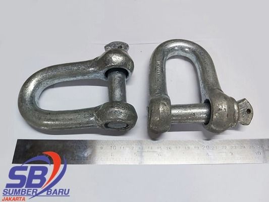 SEGEL OMEGA D M26 / BOW SHACKLES 26 mm / SAMBUNGAN RANTAI BESI 1" - S ...