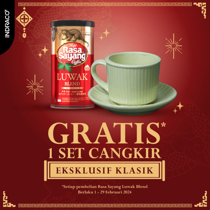 Rasa Sayang Luwak Blend 200g Can | Lazada Indonesia