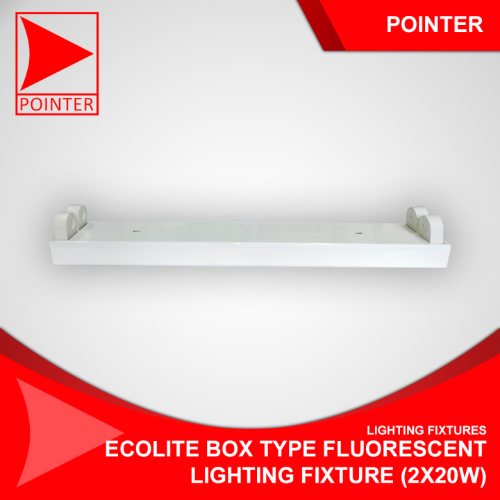 Ecolite Box Type Fluorescent Lighting Fixture | Lazada PH