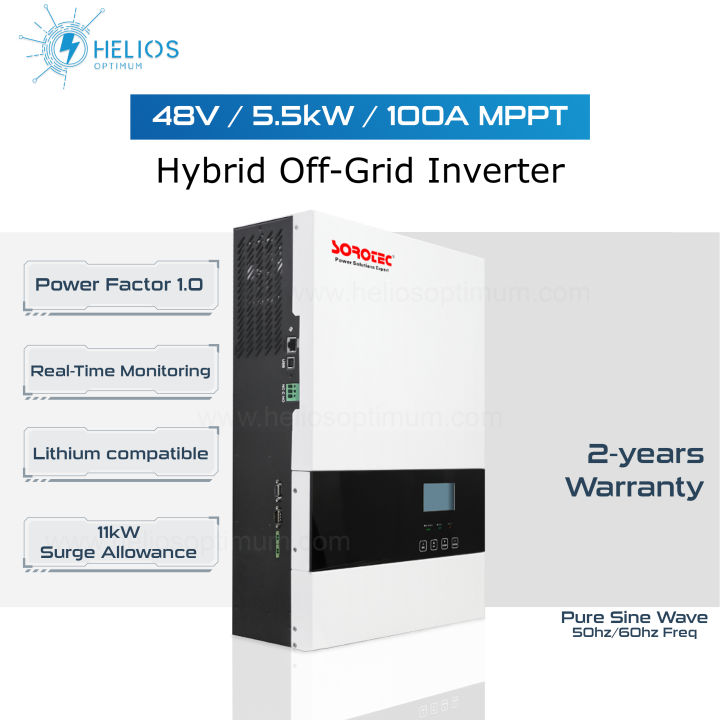 Sorotec 48V 5.5kW Inverter Hybrid Off Grid Revo VM II 11kW Surge ...