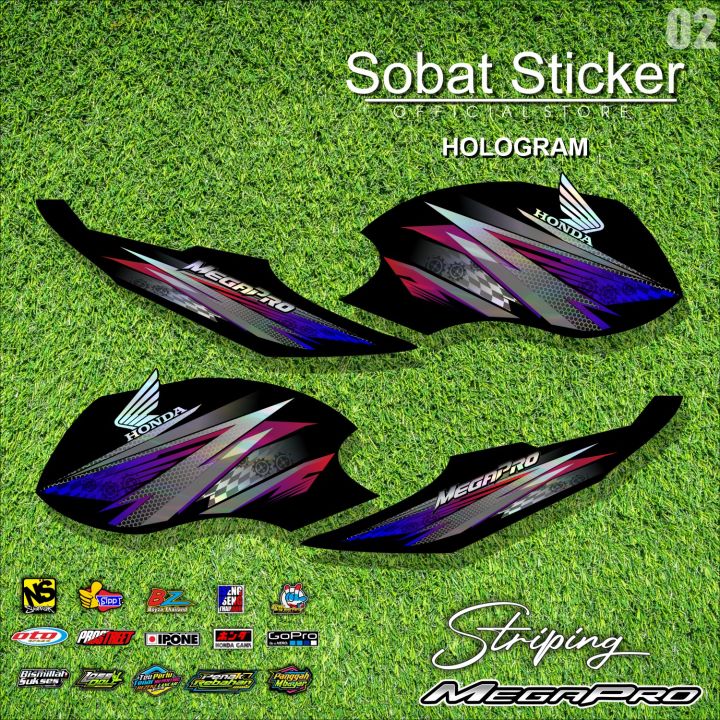 STRIPING MEGA PRO PRIMUS- STRIPING VARIASI HOLOGRAM HONDA MEGA PRO ...