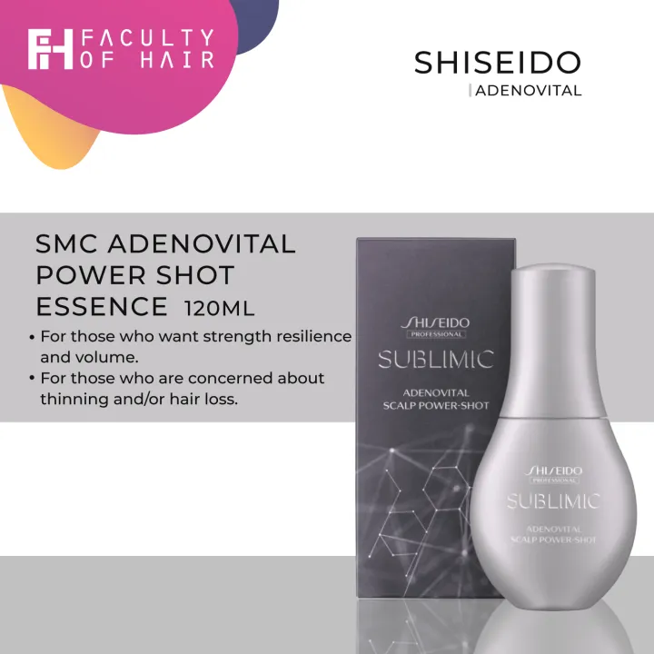 Shiseido Professional Sublimic Adenovital Power Shot Essence 120ml | Lazada
