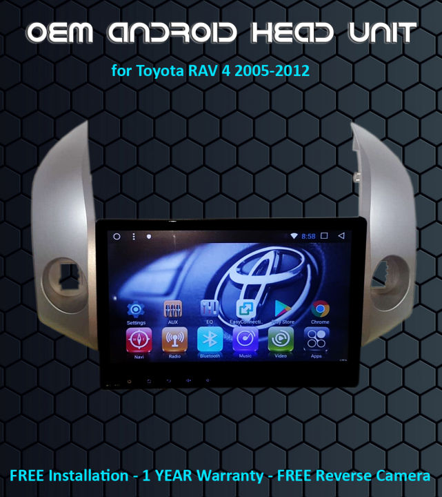 Toyota RAV 4 (2005-2012) OEM Android Head unit | Lazada PH