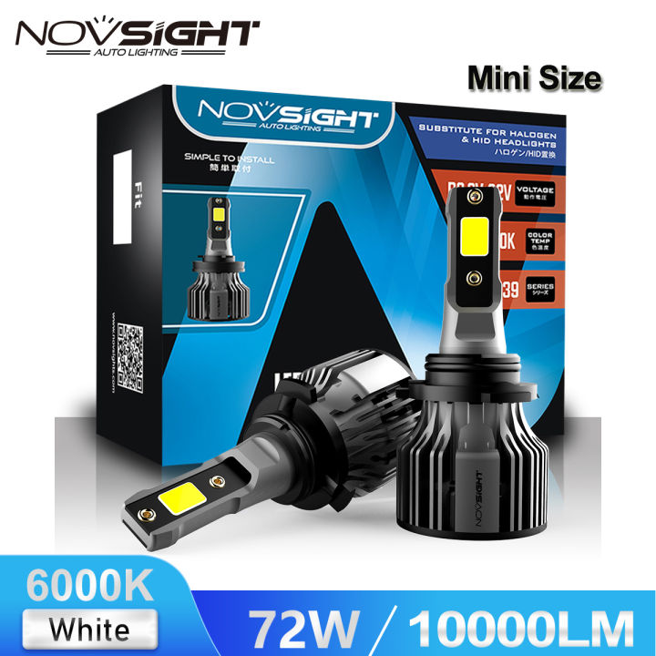 NEW N39 Novsight 9005 9006 H4 H7 H11 Mini Car LED Headlight Car Light ...