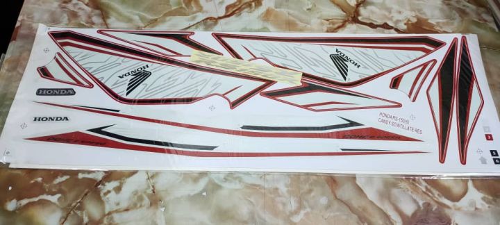 Honda RS150 Body Sticker | Lazada