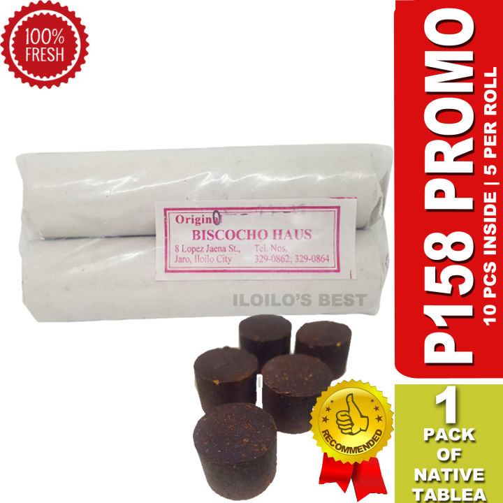 Native Tablea 1 Pack Biscocho Haus 10 pcs inside Chocolate Drink Best ...