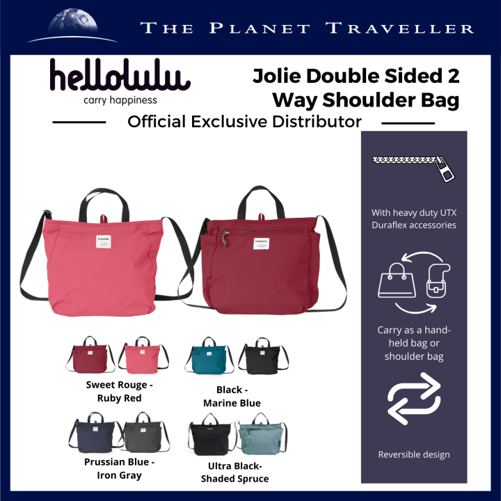 Hellolulu Jolie Double Sided 2 Way Shoulder Bag | Lazada Singapore