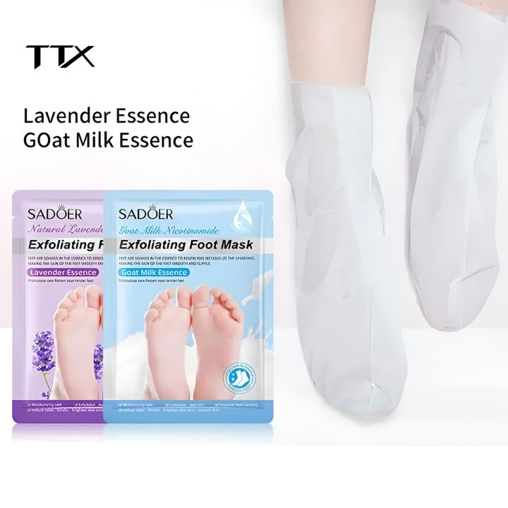 TTX X Sadoer Foot Mask Exfloating Masker Kaki Pecah - Pecah & Kering ...