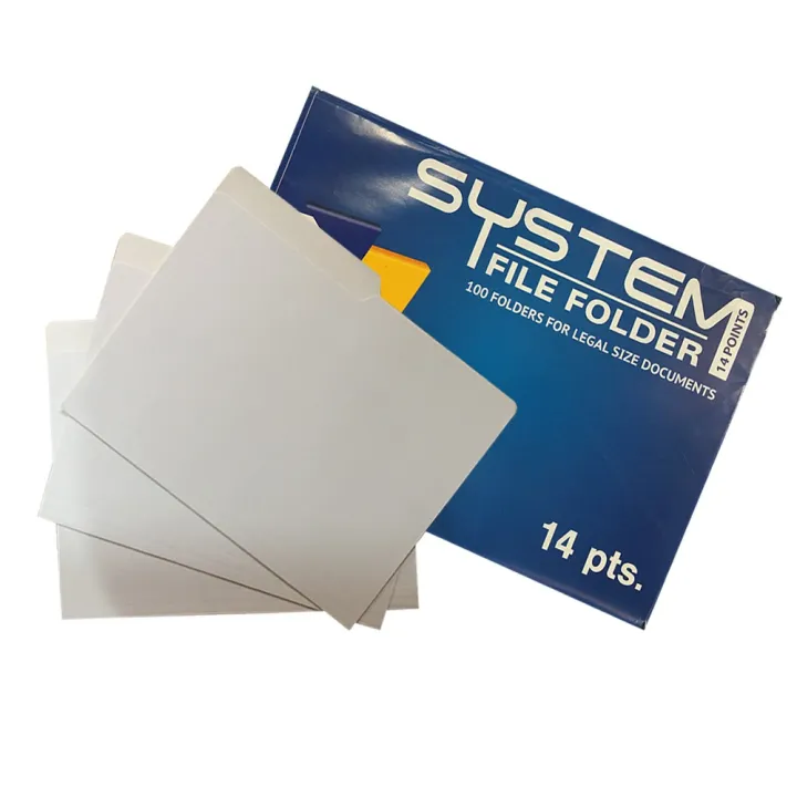 FOLDER WHITE 14PTS LONG [100PCS/REAM] | Lazada PH