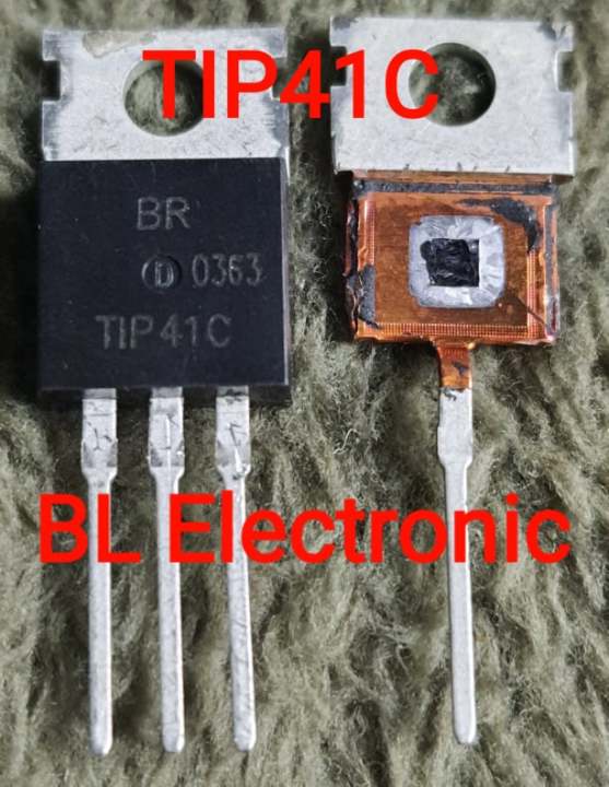 5ชิ้นสินค้าใหม่ TIP41C TIP41 tip41 POWER TRANSISTORS NPN 100V 6A ...