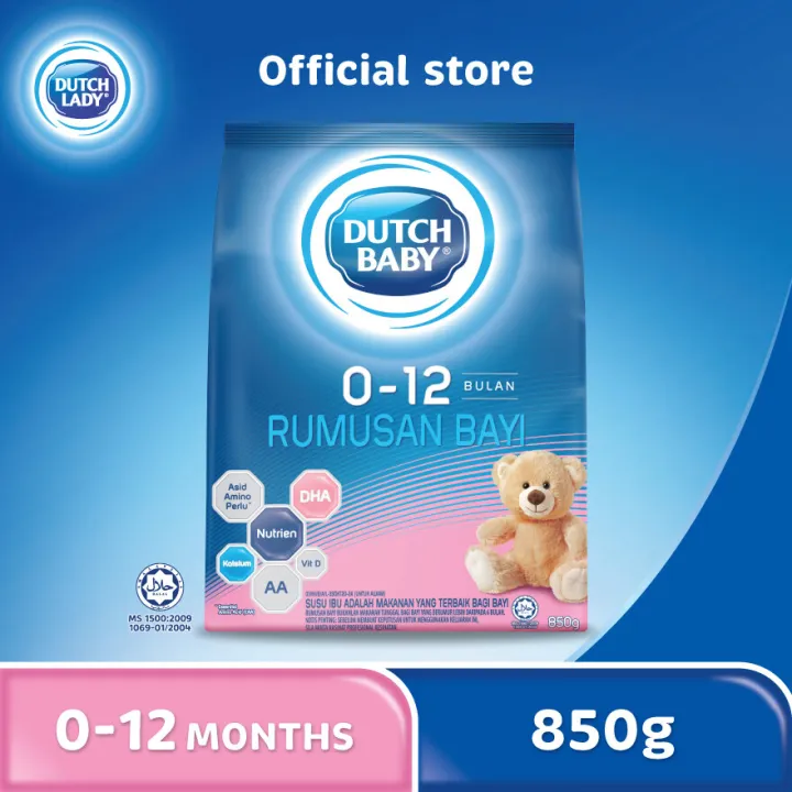 Dutch Baby Baby Milk Formula (0-12 Months) 300G / 850g | Lazada
