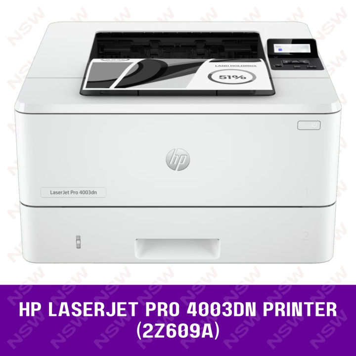 HP LaserJet Pro 4003dn Printer (2Z609A) | Lazada Singapore