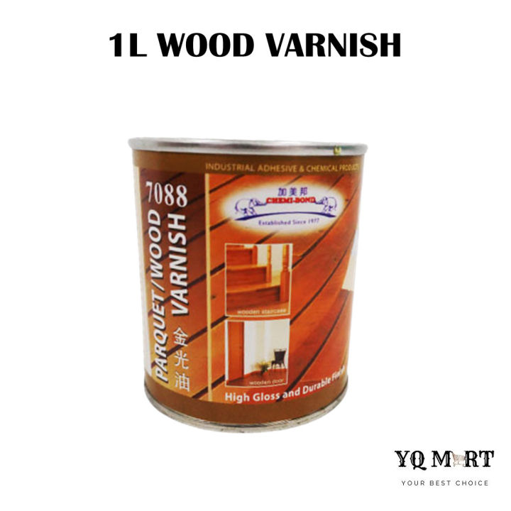 1000ML Wood Varnish Parquet Varnish Wood Shellac Syelek Kayu 1L | Lazada