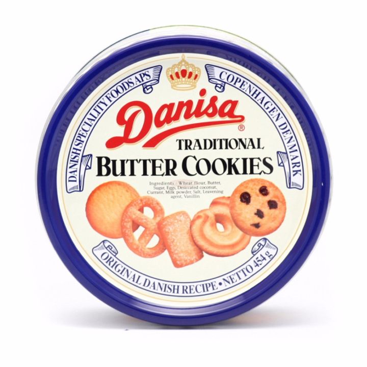 Danisa Butter Cookies 454gบัตเตอร์คุกกี้ ตราเดนิสา 454กรัม | Lazada.co.th