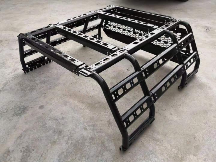 Ford Ranger T6 T7 T8 Raptor Roll Bar Bed Rack Camping Roof Top Tent ...