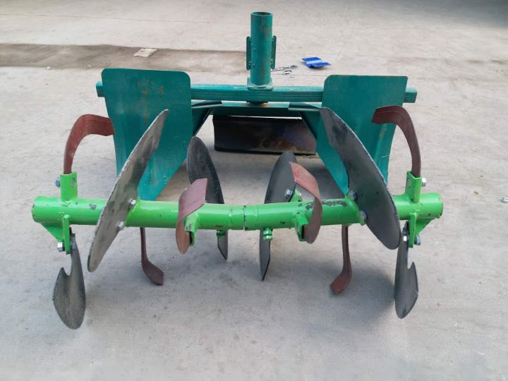 Walking tractor ridger ridger tiller rotary tiller small agricultural ...