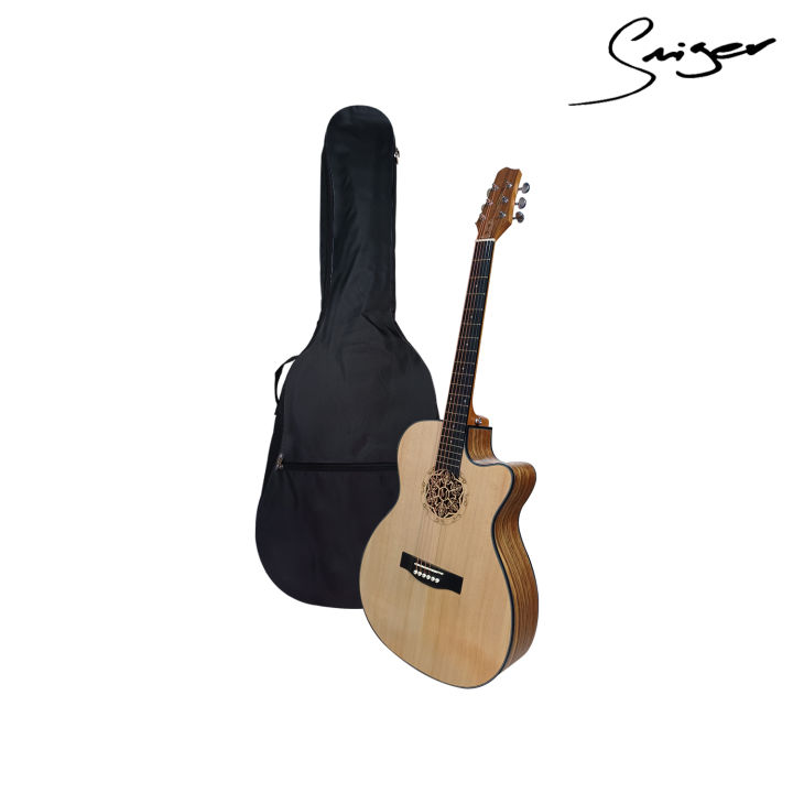 Smiger LG-07-EQ Acoustic Guitar | Lazada PH